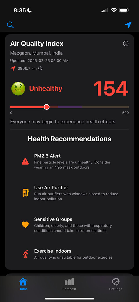 AQI App Feedback - General - CleanAir Community
